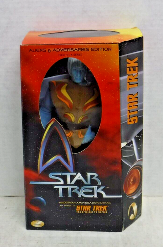 Andorian Ambassador Shras Star Trek TNG Playmates VTG 1999 Doll ...