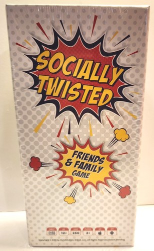 SOCIALLY TWISTED FRIENDS AND FAMILY PARTY CARD GAME FACTORY SEALED | eBay
