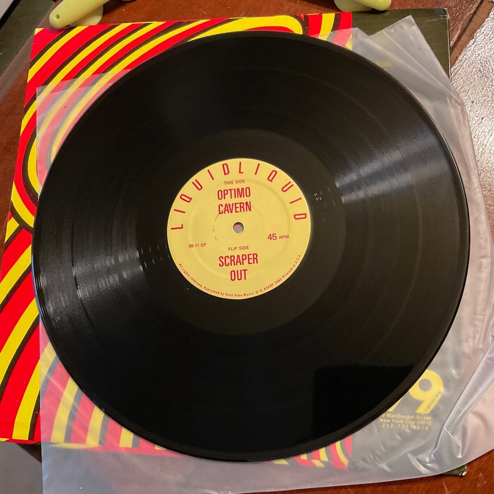 LIQUID LIQUID ep OPTIMO us 99 RECORDS og VG++/VG++ | eBay