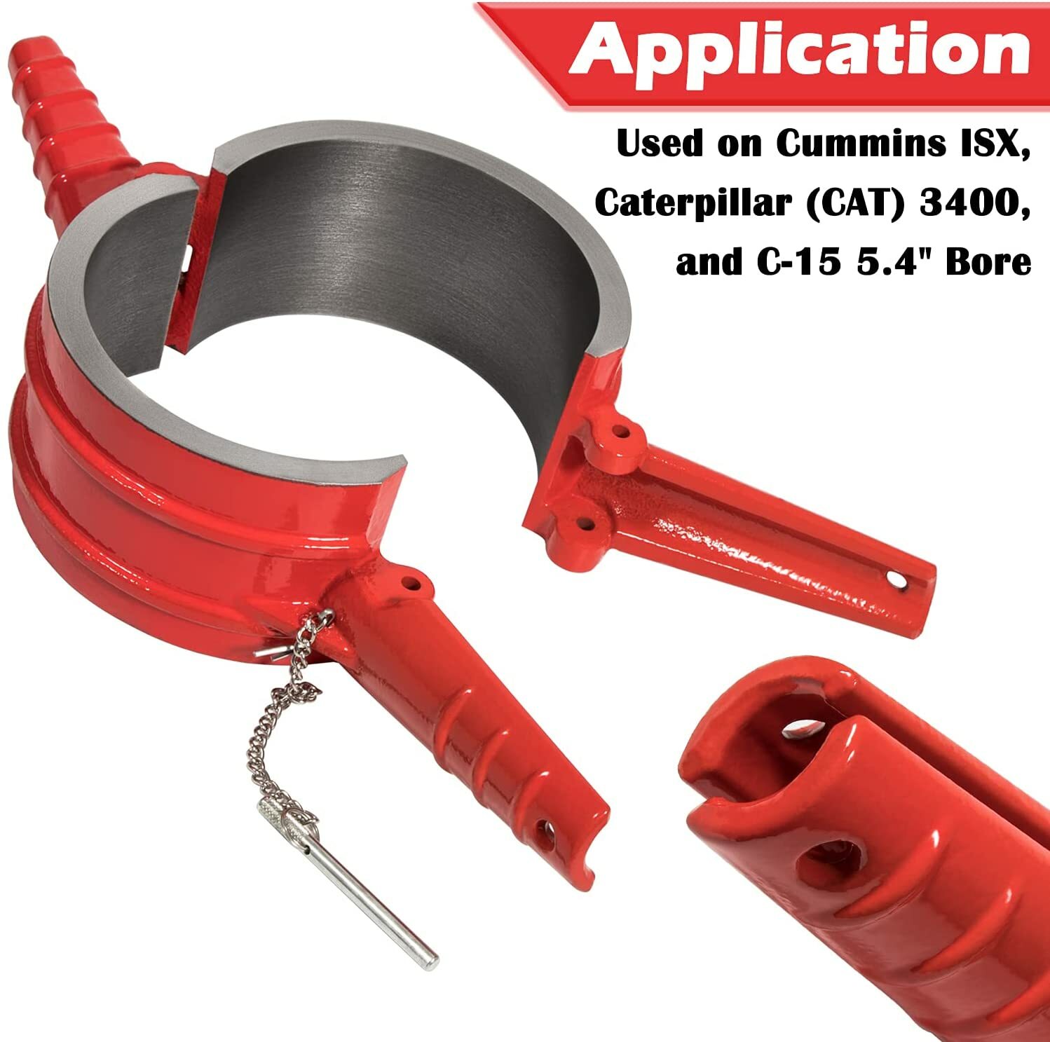 5299448 7040 Piston Ring Compressor Set for CAT Cummins ISX 3400/C-15 5 ...