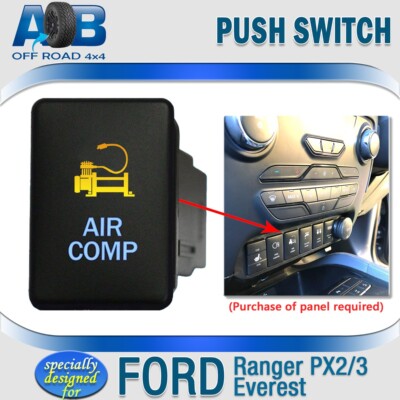 12V Push switch 9C10CA AIR COMP for FORD Ranger PX2 PX MII PX3 PX MIII ...