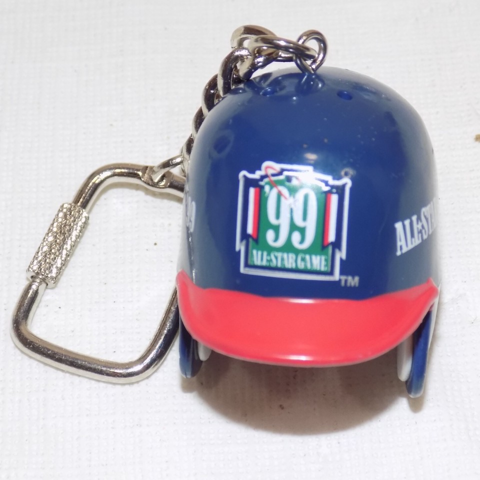 VTG MLB All Star Game 1999 Baseball Helmet Lil Sports Brat Keychain 80s ...