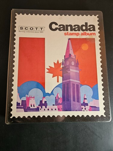 Canada Scott album lot with mint stamps 1898 to 1982 with B0B | eBay