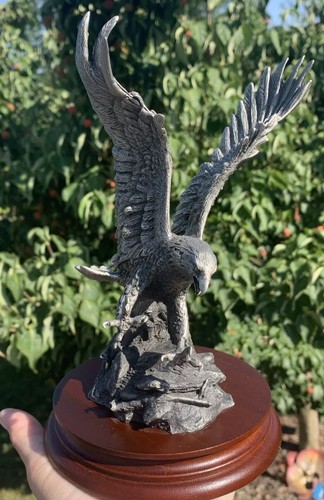 Chilmark Fine Pewter Sculpture 1991 NOBLE WARRIOR by Georges de Lodzia ...