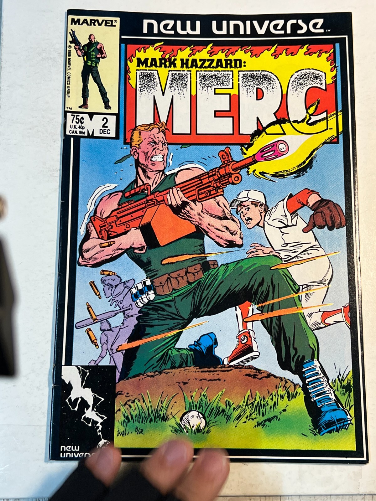 Marvel Comics Merc #2 1986 Direct | Combined Shipping B&B | eBay