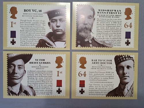 Gurkha VC Winners Commemorative Postcards set of 7 | eBay
