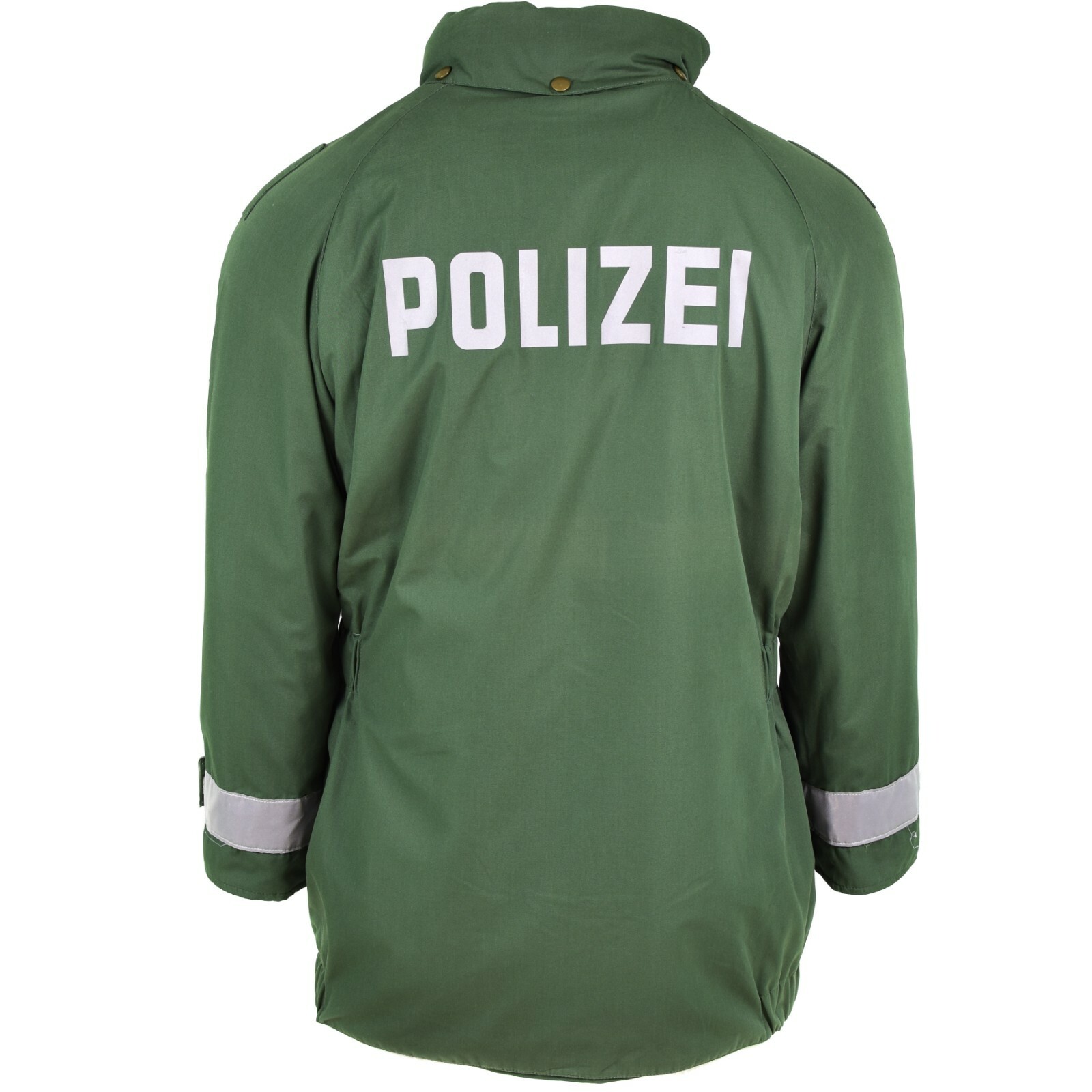 Genuine German police jacket GoreTex green waterproof BGS parka | eBay