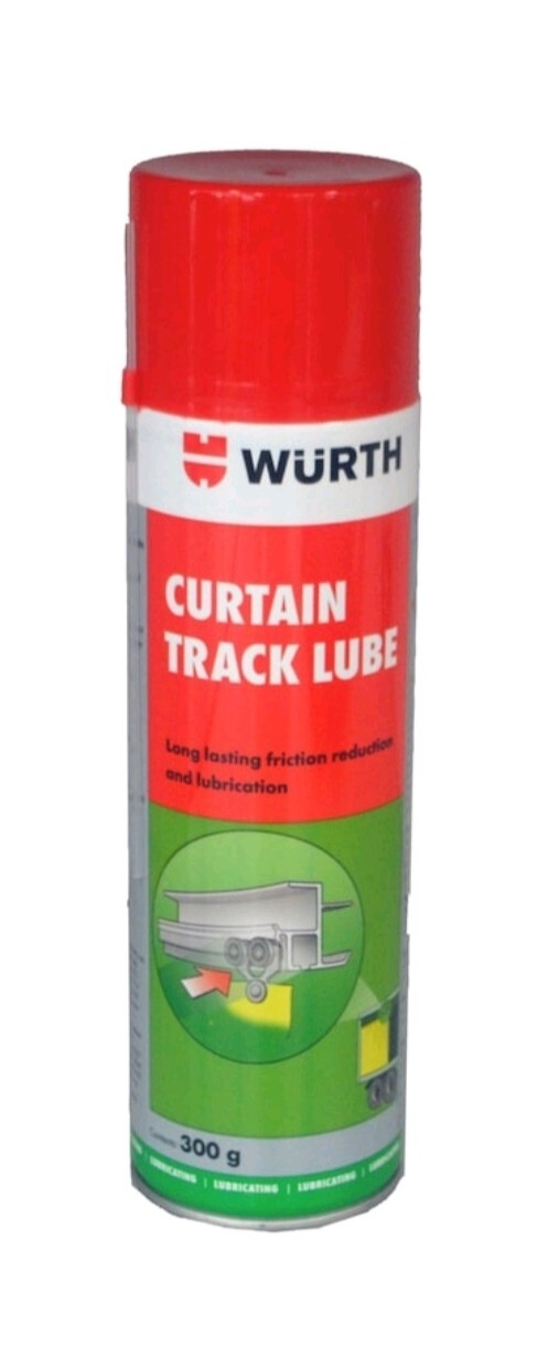 Wurth Curtain Track Lube (0893125080) Reduce Roller Wear | eBay