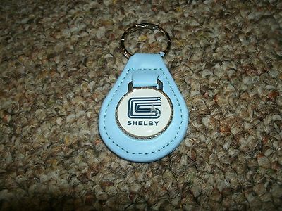 CARROLL SHELBY COBRA EARLY CS LOGO MUSTANG SHELBY KEYCHAIN NEW LIGHT ...