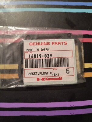 Kawasaki OEM NOS 16019-029 Float Chamber Gasket 1976-1980 KZ750 | eBay
