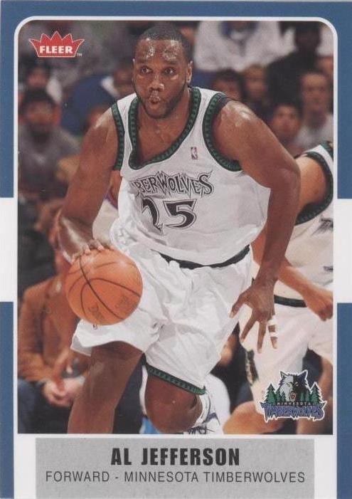 2007-08 Fleer - Al Jefferson #96 for sale online | eBay