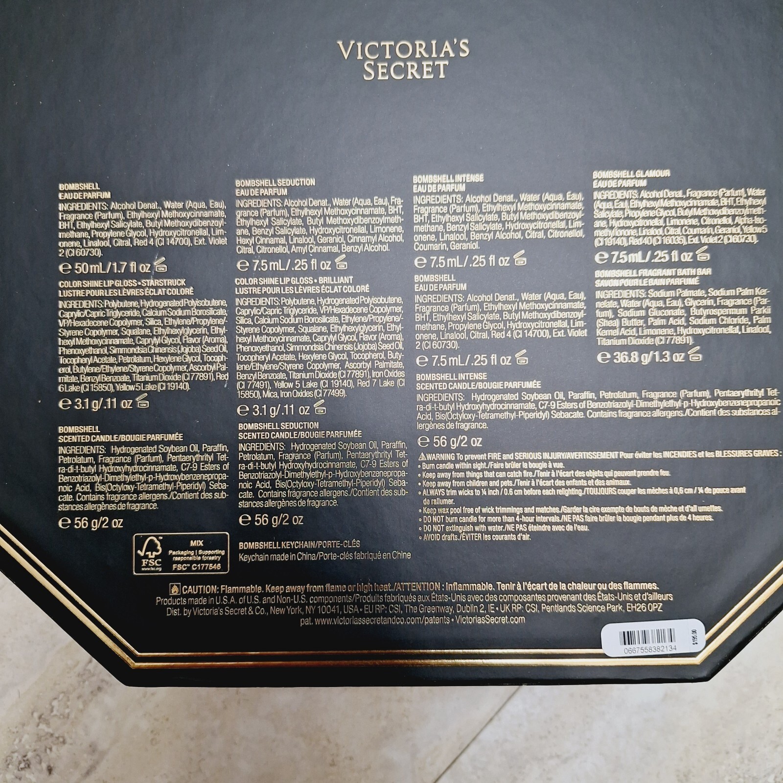 Victoria's Secret 12 Days of Bombshell Beauty Advent Calendar 2023 Gift ...