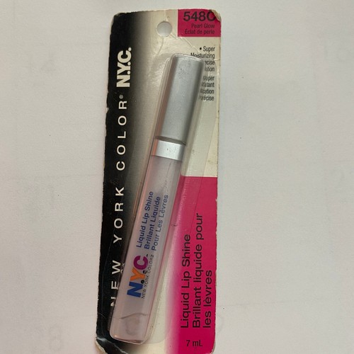 NYC New York Color 548C Pearl Glow Liquid Lip Shine Gloss Lipgloss | eBay