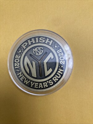 Phish MSG 2021 Subway Token Coin NYE NYC YEMSG Limited Edition L | eBay