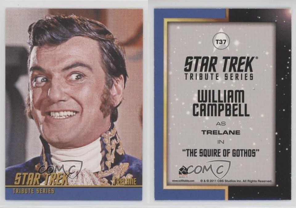 2011 Star Trek: The Remastered Original Series William Campbell as ...