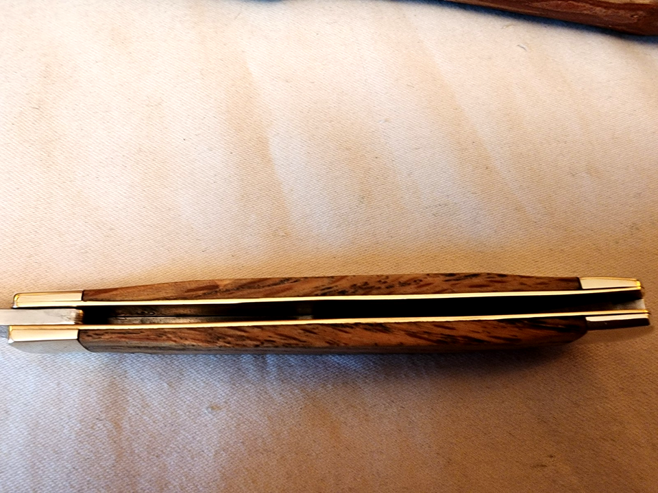 Schatt & Morgan Cooper Cutlery Weed & Co 7119OAK EDC Oak Single Trapper ...