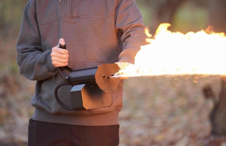 Modular Electric handheld Flamethrower Drones, Robot etc. 30'Range ...