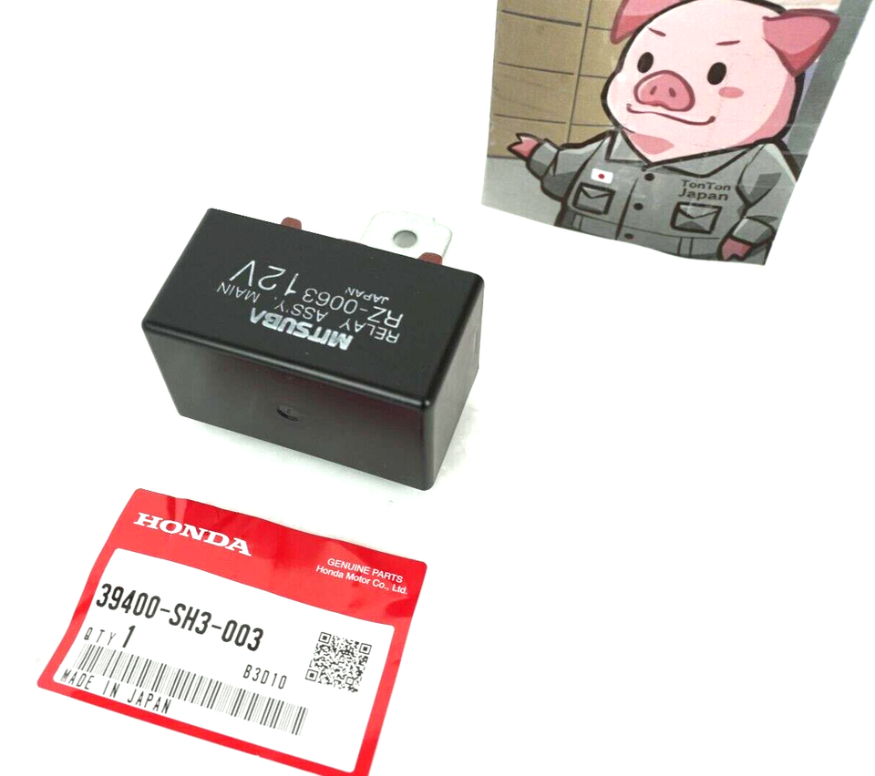 HONDA Genuine 1988-1991 Civic CRX Si DX HF Main EFI Fuel Relay 39400 ...