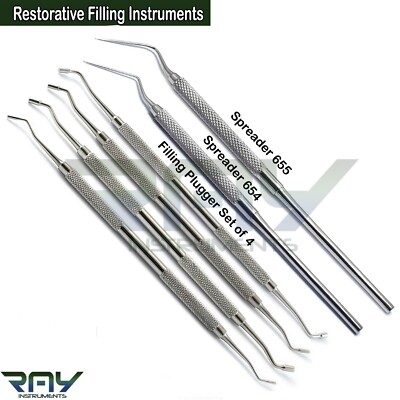 Dental Amalgam Root Canal Filling Pluggers Condenser Endodontic ...