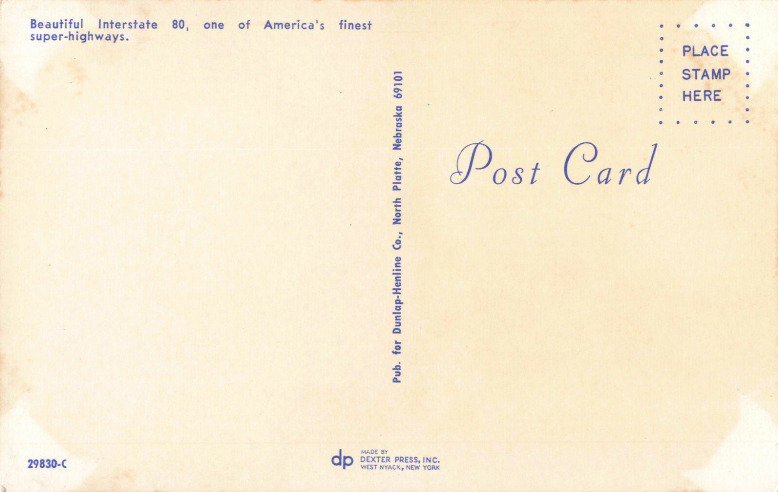 Postcard Greetings from Interstate 80 | eBay