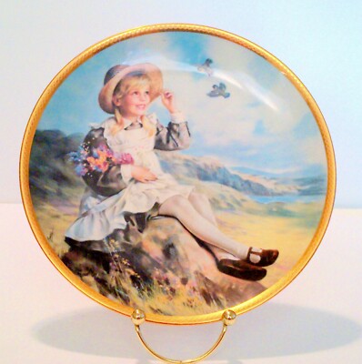Where The Wild Flowers Grow by Alan Murray Collector Plate | eBay