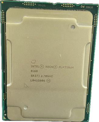 Intel Xeon Platinum 8168 SR37J 2.70GHz CPU | eBay