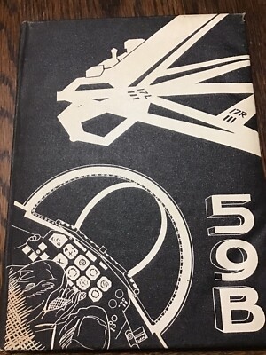 1959 U.S. Air Force Webb AFB Big Spring Texas 59-B Pilots Yearbook Year ...