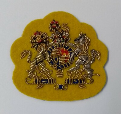 Genuine Vintage British Military Mess Dress WO1 Coat of Arms Braid ...