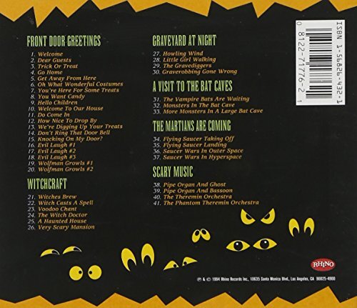 Scary Sound Effects [Audio CD] Various Artists 81227177621 | eBay