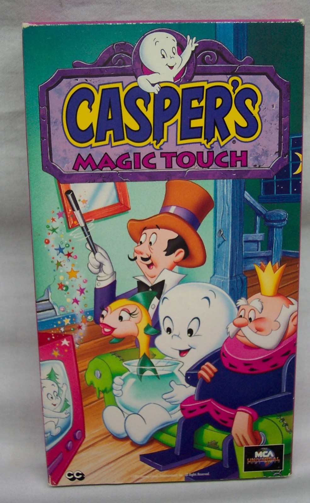 Casper the Friendly Ghost CASPER'S MAGIC TOUCH VHS VIDEO 1993 ...