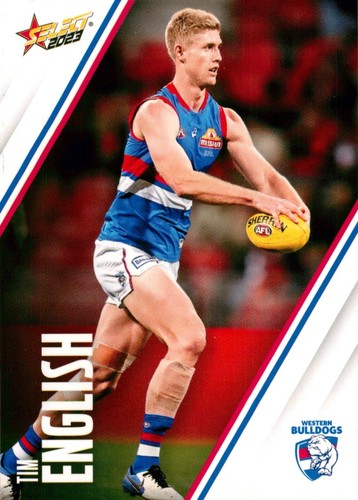 2023 WESTERN BULLDOGS AFL Card TIM ENGLISH Footy Stars | eBay