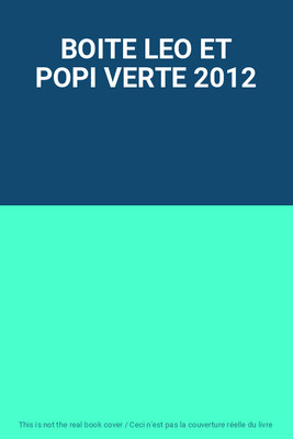 BOITE LEO ET POPI VERTE 2012 | eBay