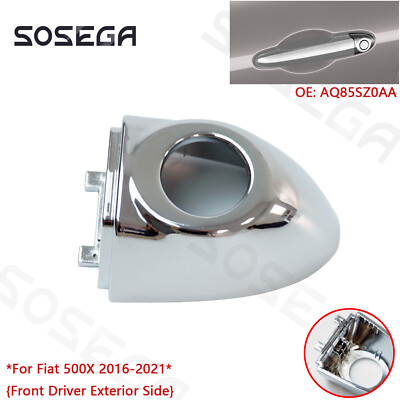 For Fiat 500X 2016-2021 Chrome Front Left LH Exterior Door Handle ...