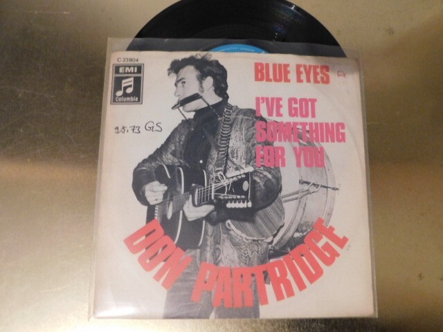 Don Partridge - Blue Eyes - Vinyl 7" Single | eBay.de