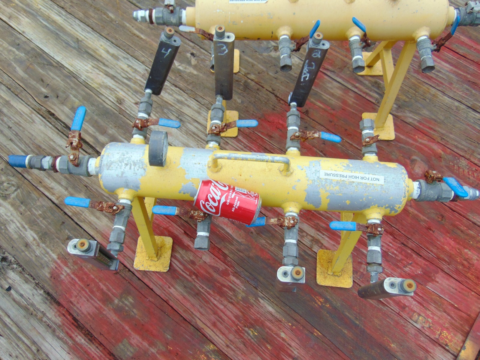 (1) Pneumatic Air Spider Tank Multi-Port for Air Compressor Multi Tools ...