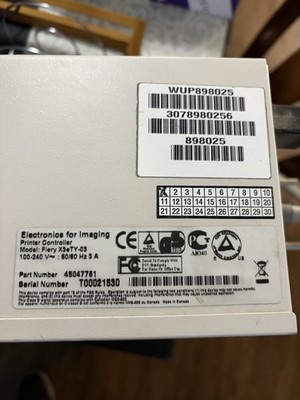 Xerox Fiery Printer Controller Model Fiery X3eTY-03 | eBay