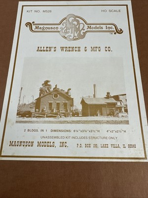 MAGNUSON MODELS INC. ALLEN'S WRENCH & MFG CO. HO SCALE KIT #M528~NEW | eBay