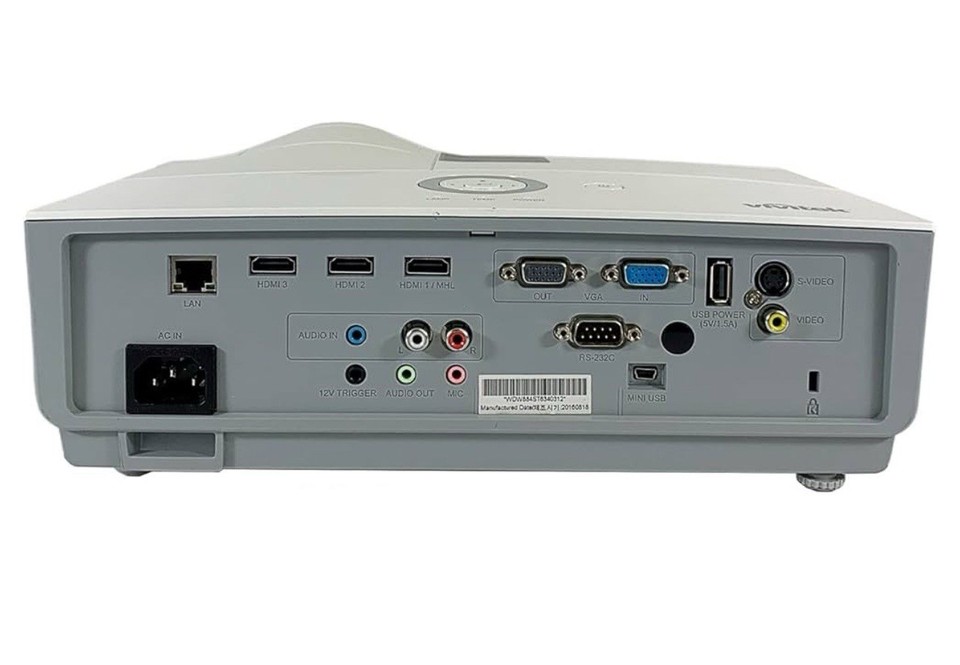 Vivitek DW884ST 1080p 3600 Lumens FHD DLP Laser Projector - White | eBay