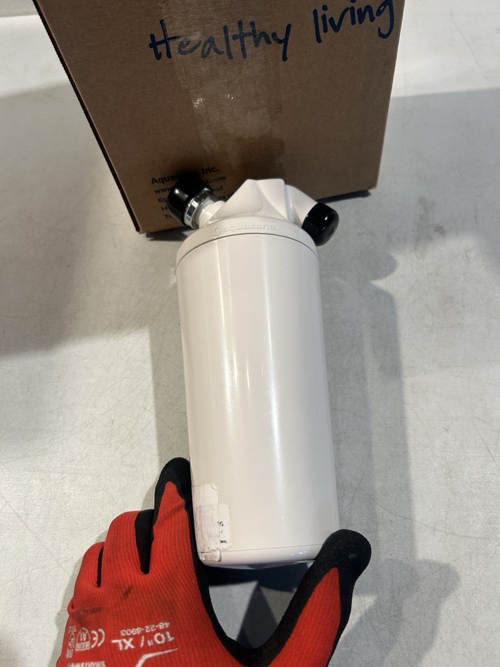 Aquasana AQ-4100 White Deluxe Shower Water Filter System With out Head ...