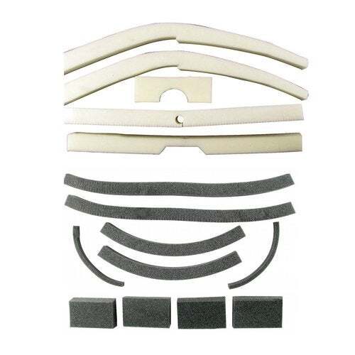 Radiator Cushion Foam Kit fits Allis Chalmers 7000 7010 7020 7045 7050 ...