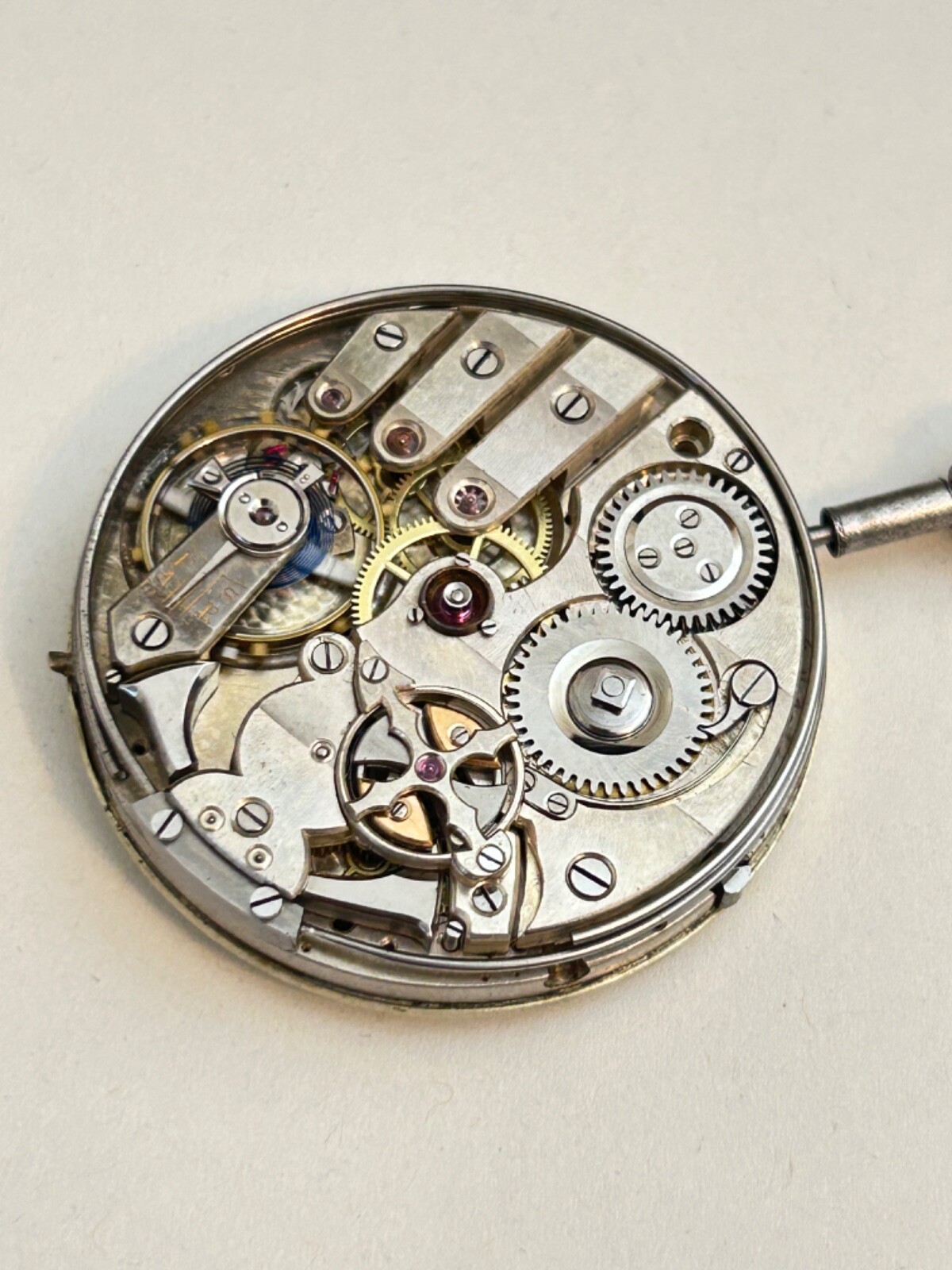 quarter repeater pocket watch movement 45mm working need service rare ...