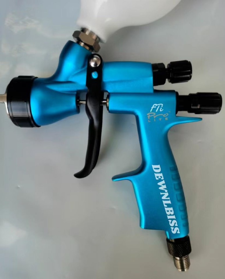 Paint 600ml Neptune Blue 110B 1.3mm Nozzle Spray Gun Cars for Devilbiss ...