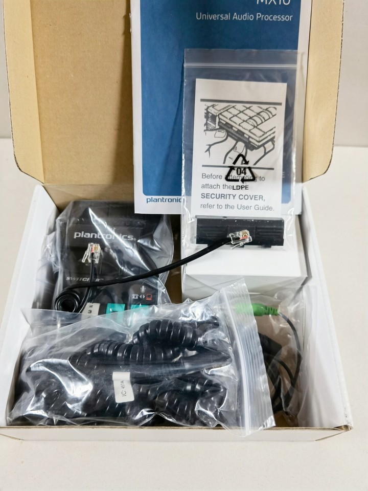 Plantronics MX10 Headset Amplifier | eBay