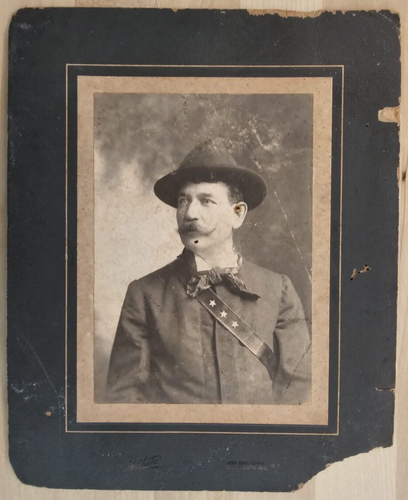 CUBAN CUBA SPAN AMERICAN WAR OFFICER MAMBISES PORTRAIT 1880s ORIG Photo ...