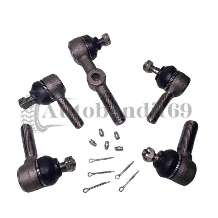 5pcs Steering LHD Tie +Rod End Kit For Toyota BJ40 BJ42 FJ40 FJ45 HJ45 ...