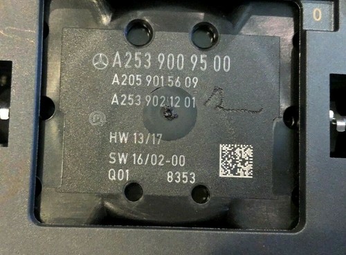 2018 2019 MERCEDES AMG GLC63 CONTROLLER, PART# 2539009500, OEM | eBay