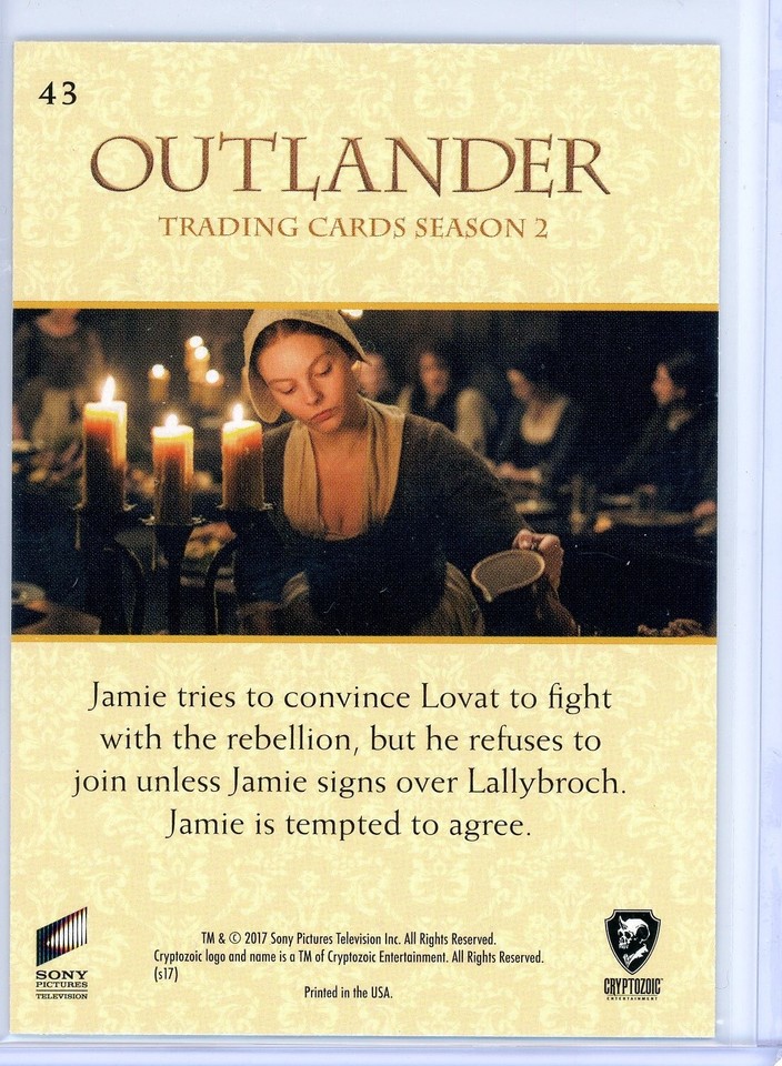 "The Old Fox" - Outlander S2 Rainbow Foil Parallel Card # 43 | eBay