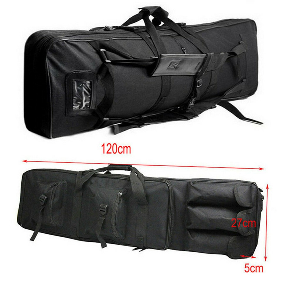 Large Padded Camo /Green /Black Air Rifle Gun Carry Case Bag Slip Soft ...