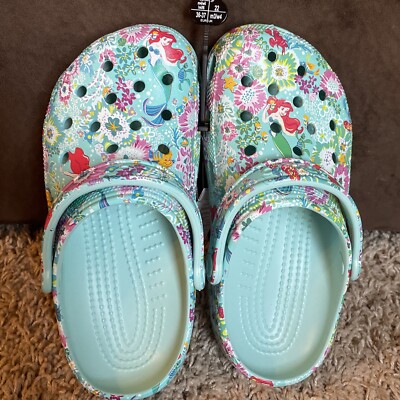 Vera Bradley Disney Crocs Ariel The Little Mermaid Floral Classic Clog ...