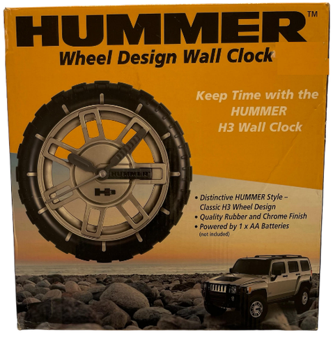 Hummer H3 Wheel Design Wall Clock, New in Retail Box | eBay